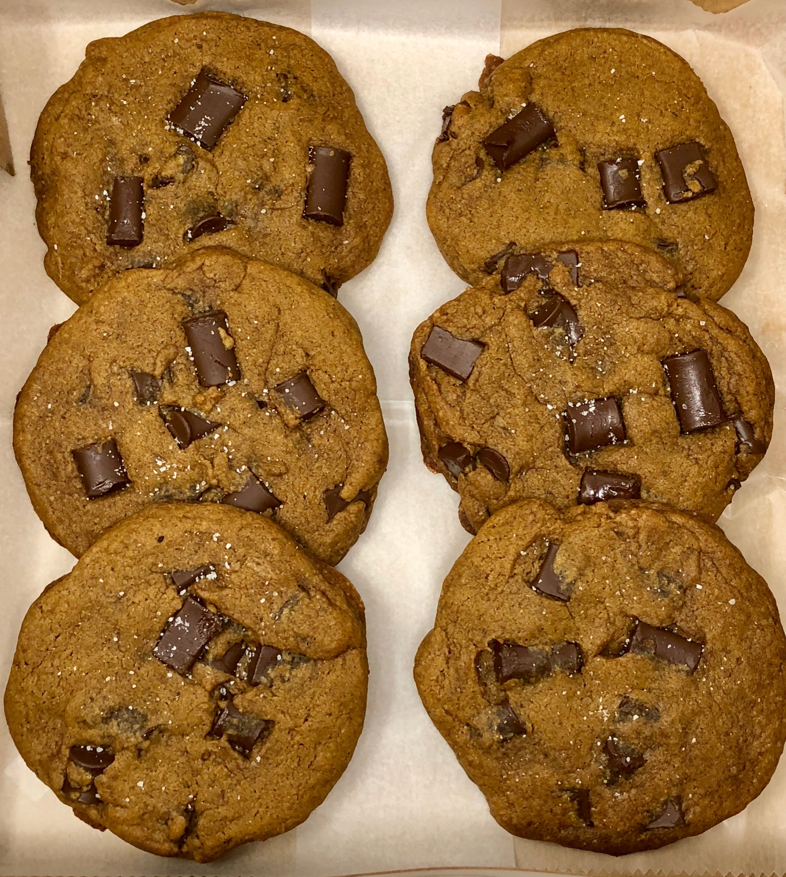 1/2 Dozen Pumpkin Spice Chocolate Mega Chunk Cookies | Plant Cakes Bake ...